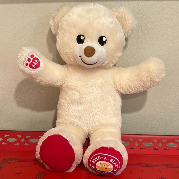 Build-A-Bear | Toys | Vintage Plush Buildabear 29 Yellow Teddy Bear 16 ...